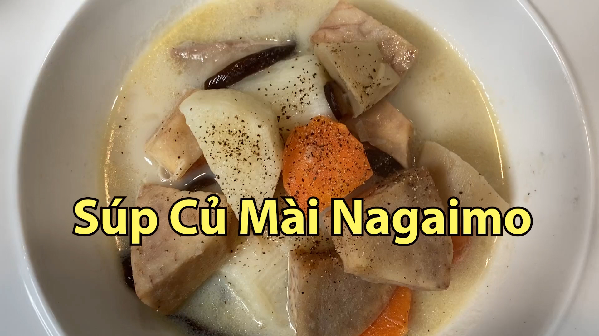 Video Súp củ mài - Món ăn âm hưởng châu Á vừa ngon vừa bổ